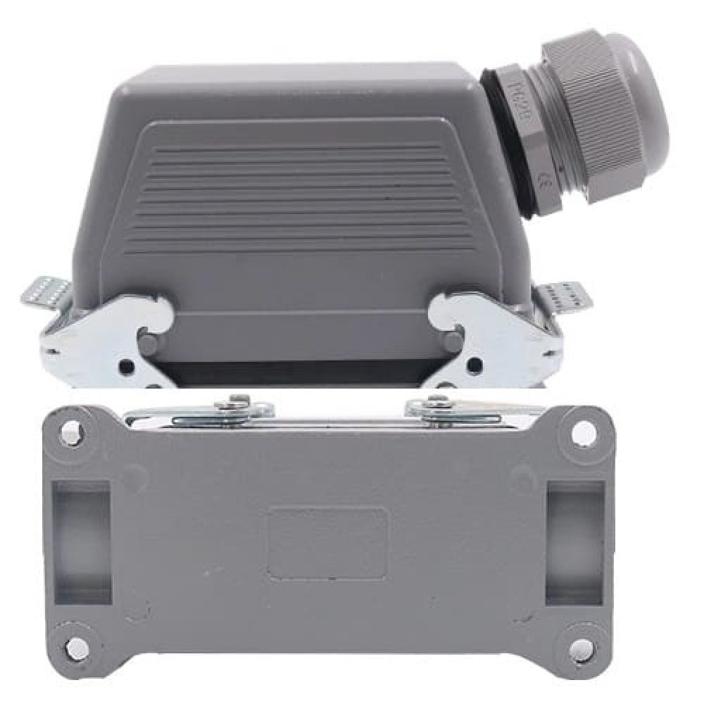 32 PIN 16AMP HEAVY DUTY CONNECTOR BOTTOM CLOSE SIDE ENTRY